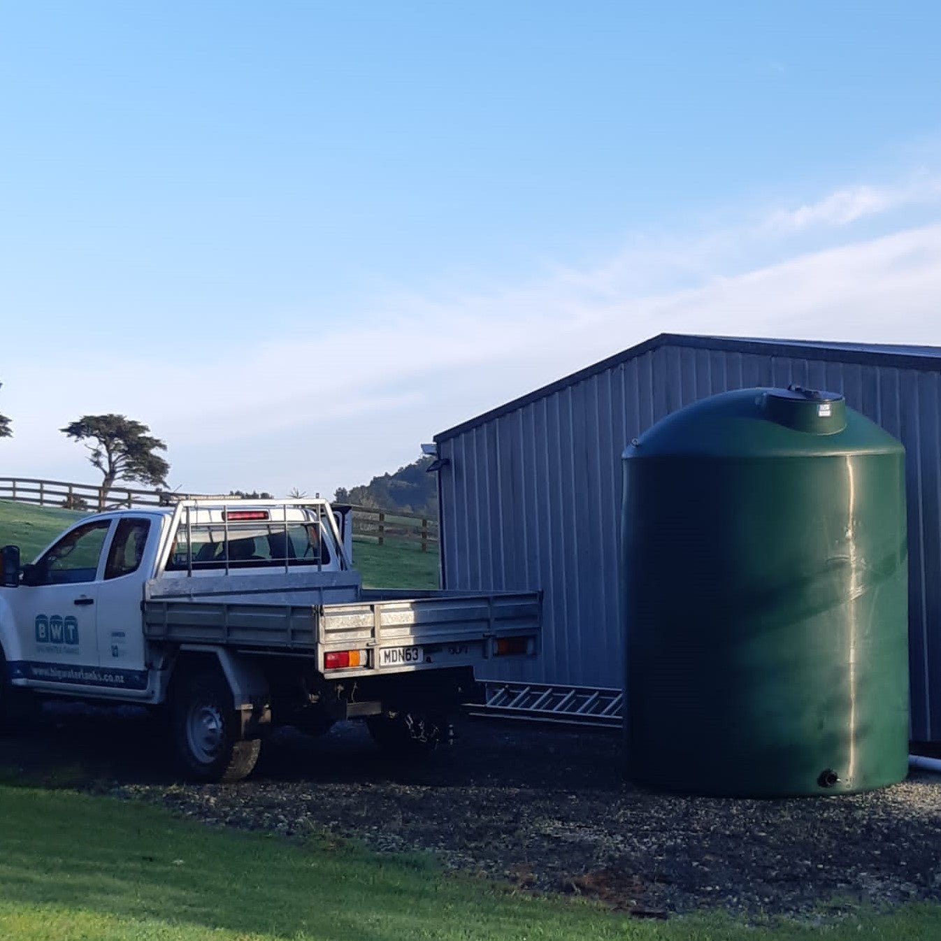 5000 litre Plastic Water Tank from Big Water Tanks